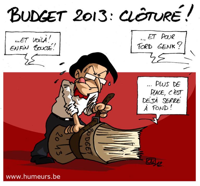Belgique : budget 2013 serré mais bouclé ! | Les humeurs d'Oli