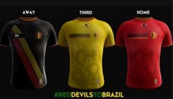 Un nouveau maillot pour les Diables Rouges ! | Les humeurs d'Oli