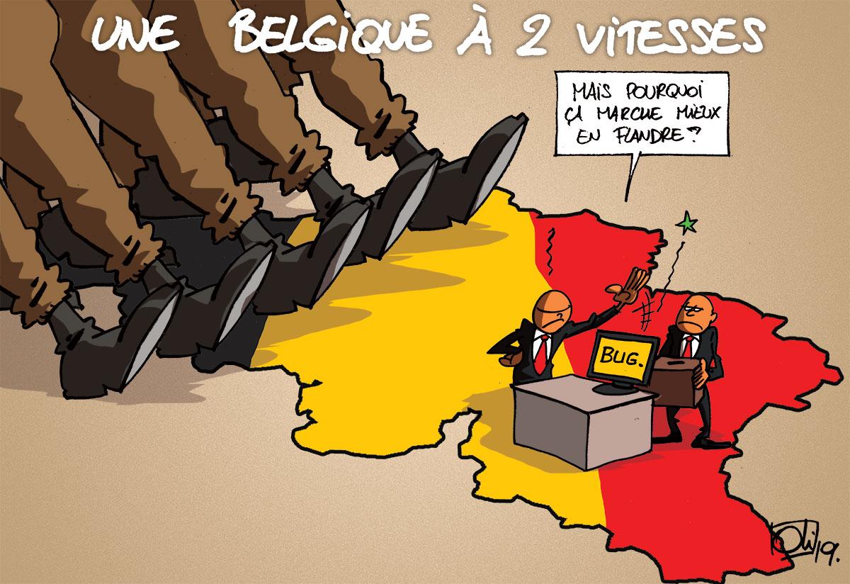 Une Belgique à 2 vitesses ? | Les humeurs d'Oli