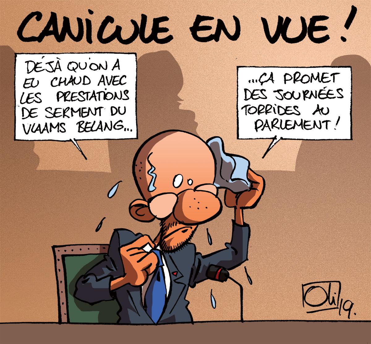 La canicule arrive ! | Les humeurs d'Oli