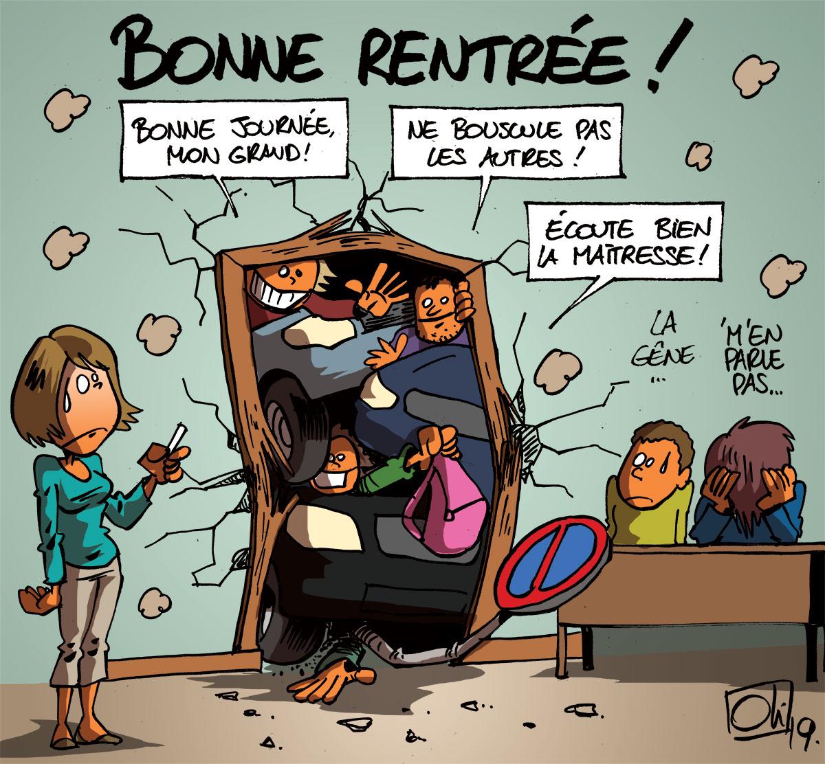 rentrée | Les humeurs d'Oli