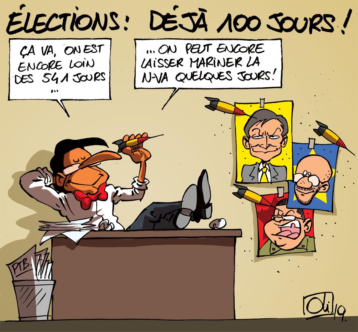 100 jours et toujours rien ! | Les humeurs d'Oli