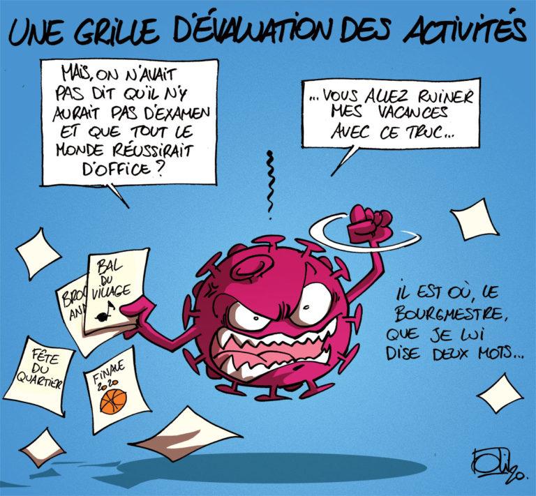 Grille d’évaluation | Les humeurs d'Oli