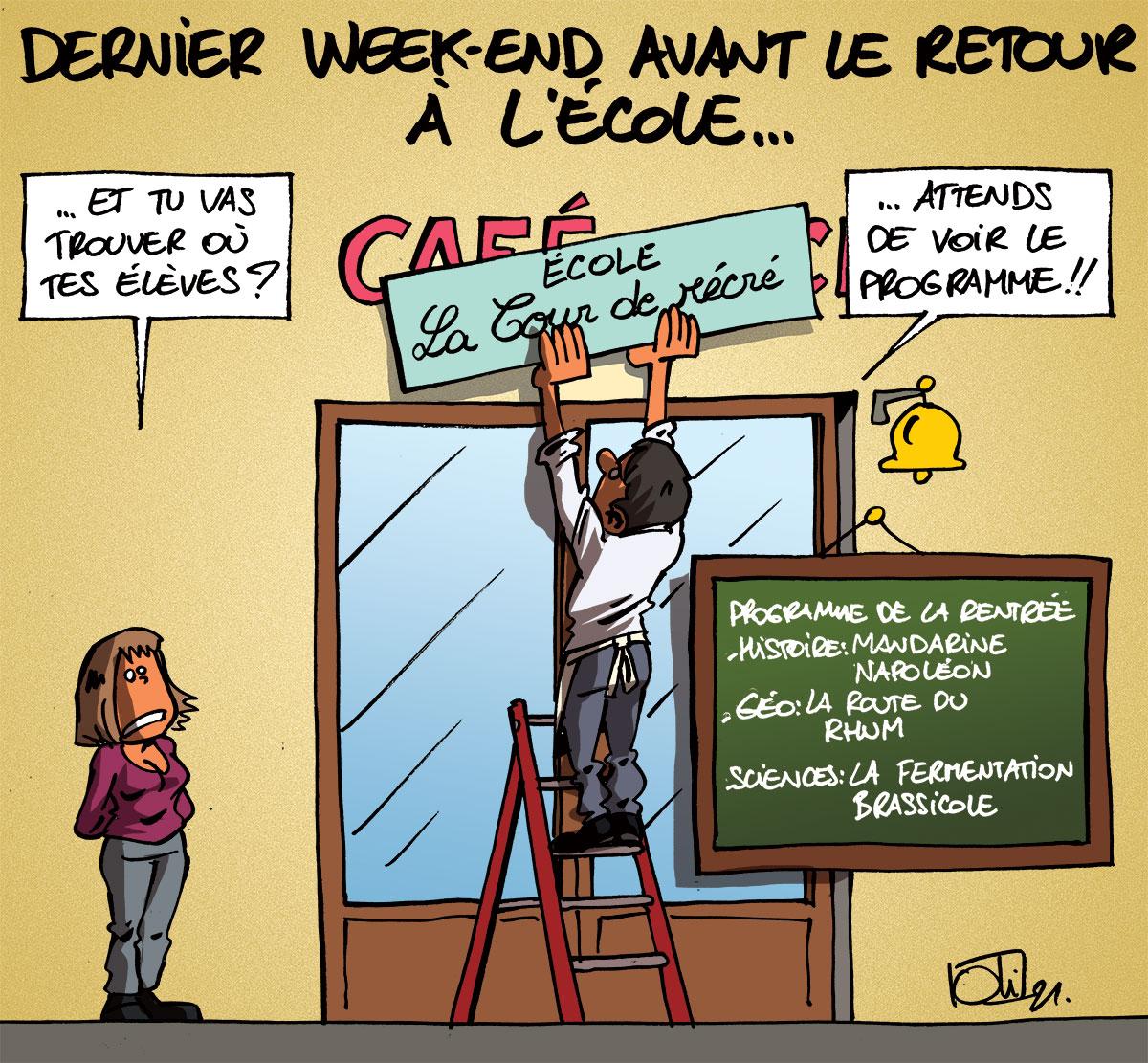 rentrée | Les humeurs d'Oli